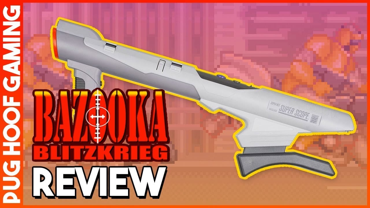 Bazooka Blitzkrieg Review (SNES Super Scope) - Pug Hoof Gaming