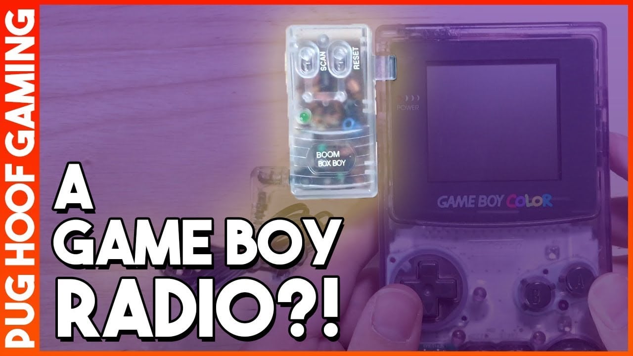 A Game Boy Radio That Turns Your Handheld Into A Walkman! - Pug Hoof Gaming