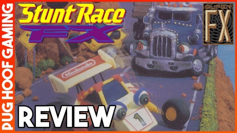 Stunt Race FX (1994, SNES) - Super FX Review - Pug Hoof Gaming