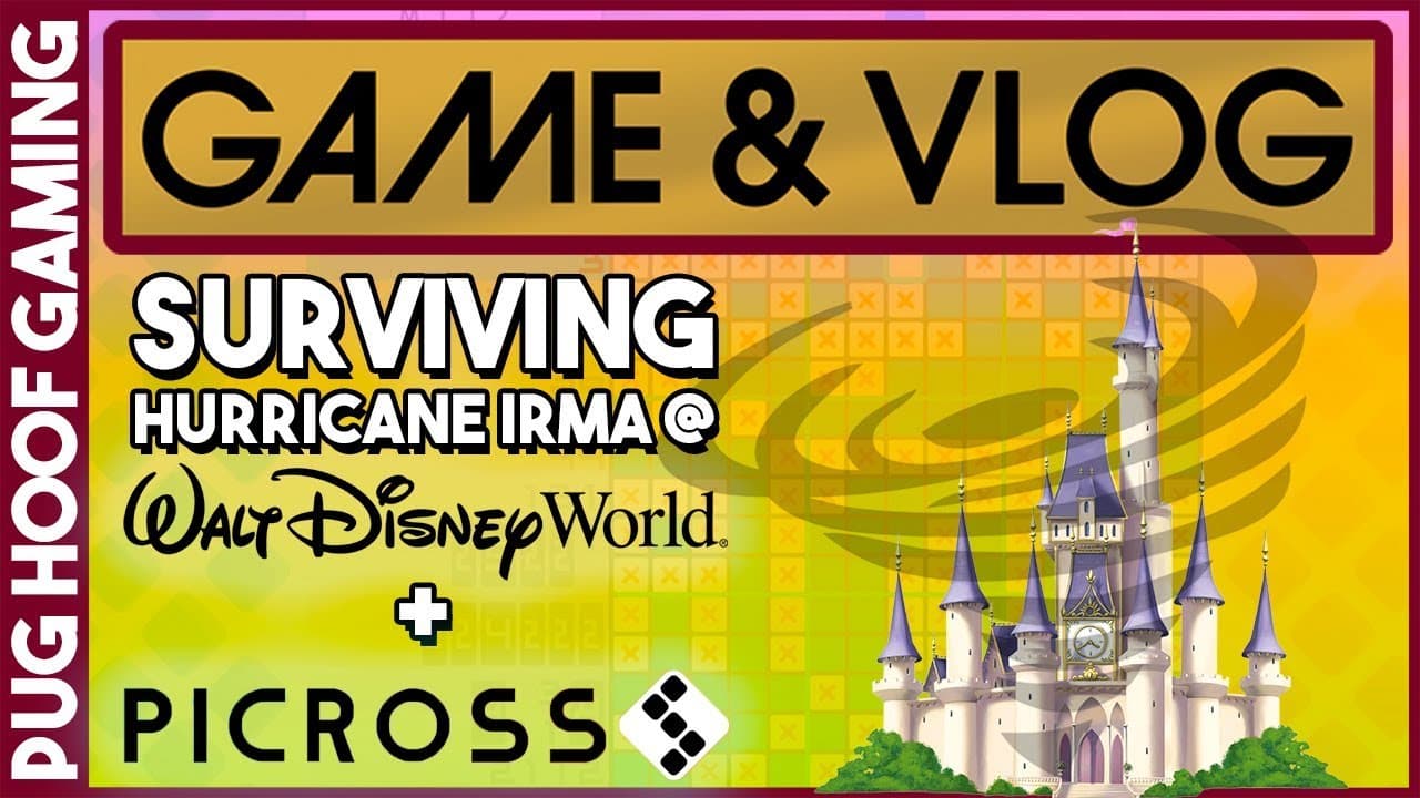 Surviving Hurricane Irma @ Disney World (And Picross S) - Game & Vlog ...