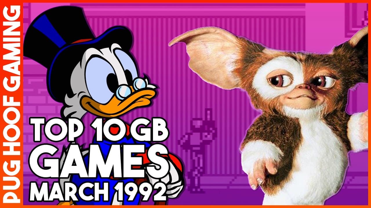 The UK Top 10 Game Boy Games, March 1992 – The Retrogaming Chart Show ...