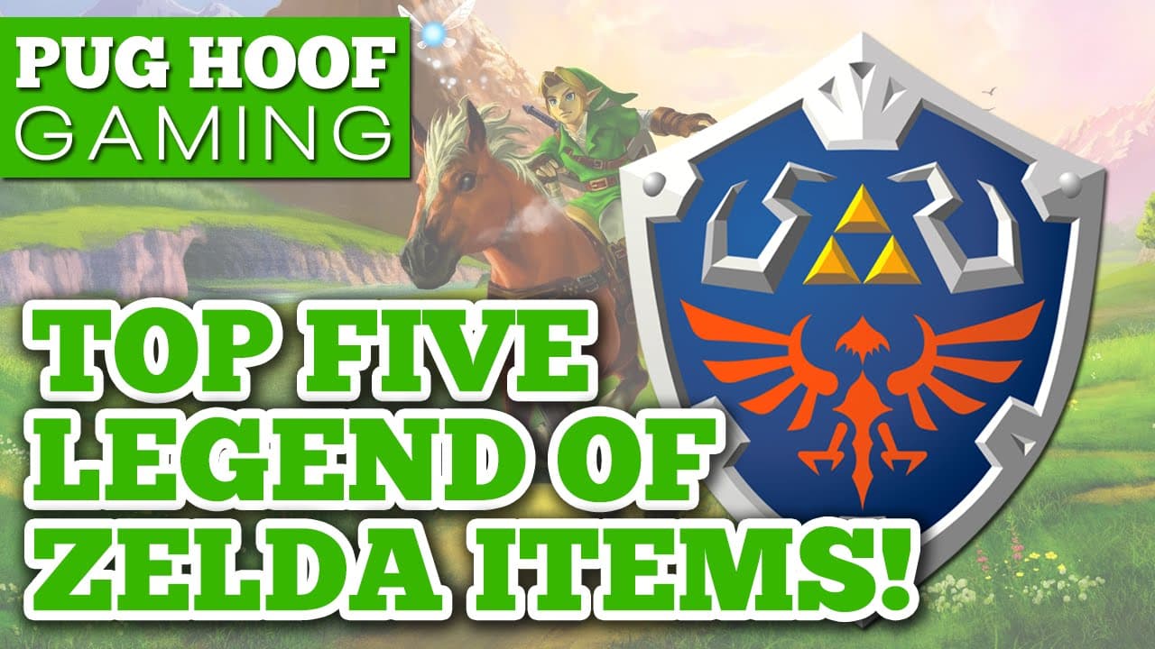 Top 5 The Legend of Zelda Items - Pug Hoof Gaming
