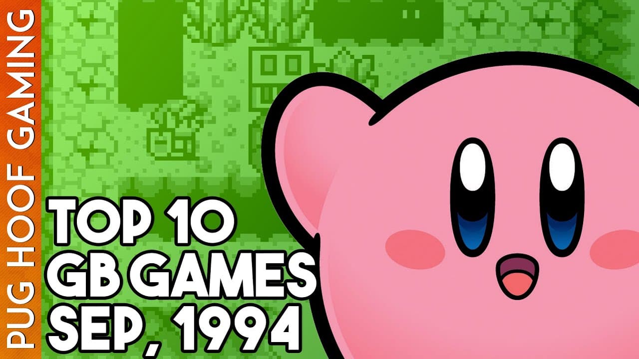 Top Ten Game Boy Games - October 1994 - Pug Hoof Gaming
