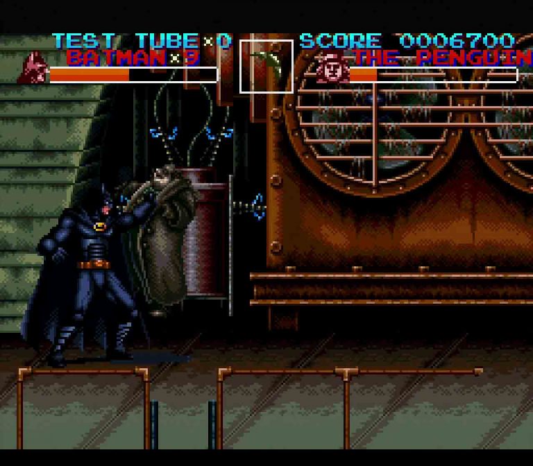 Batman Returns SNES Ending Hard Mode - Pug Hoof Gaming