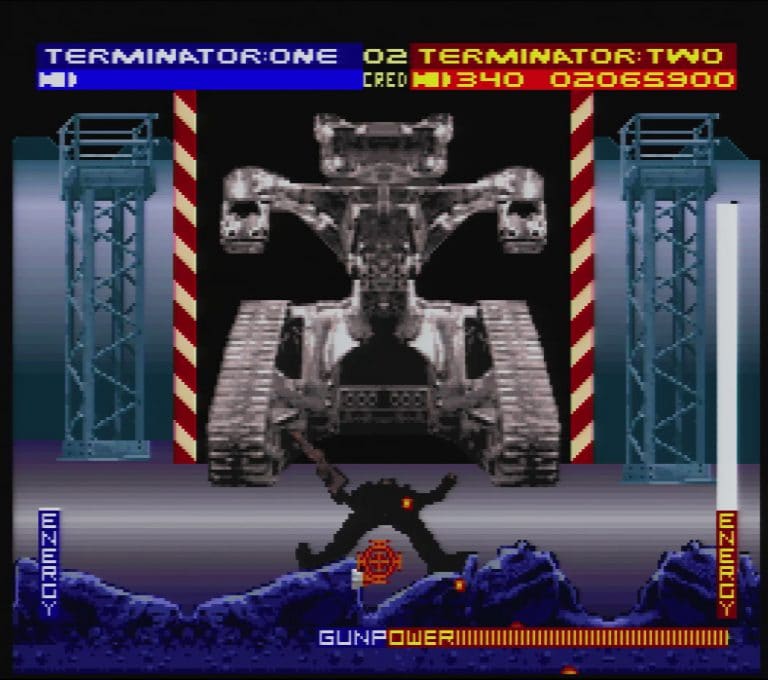 T2 The Arcade Game SNES Review (Every Super Scope Game Review) - Pug ...